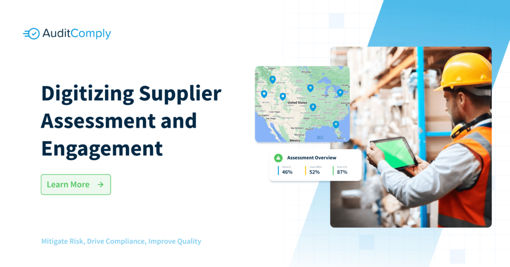 Accelerating Supply Chain Digital Transformation With AuditComply ...
